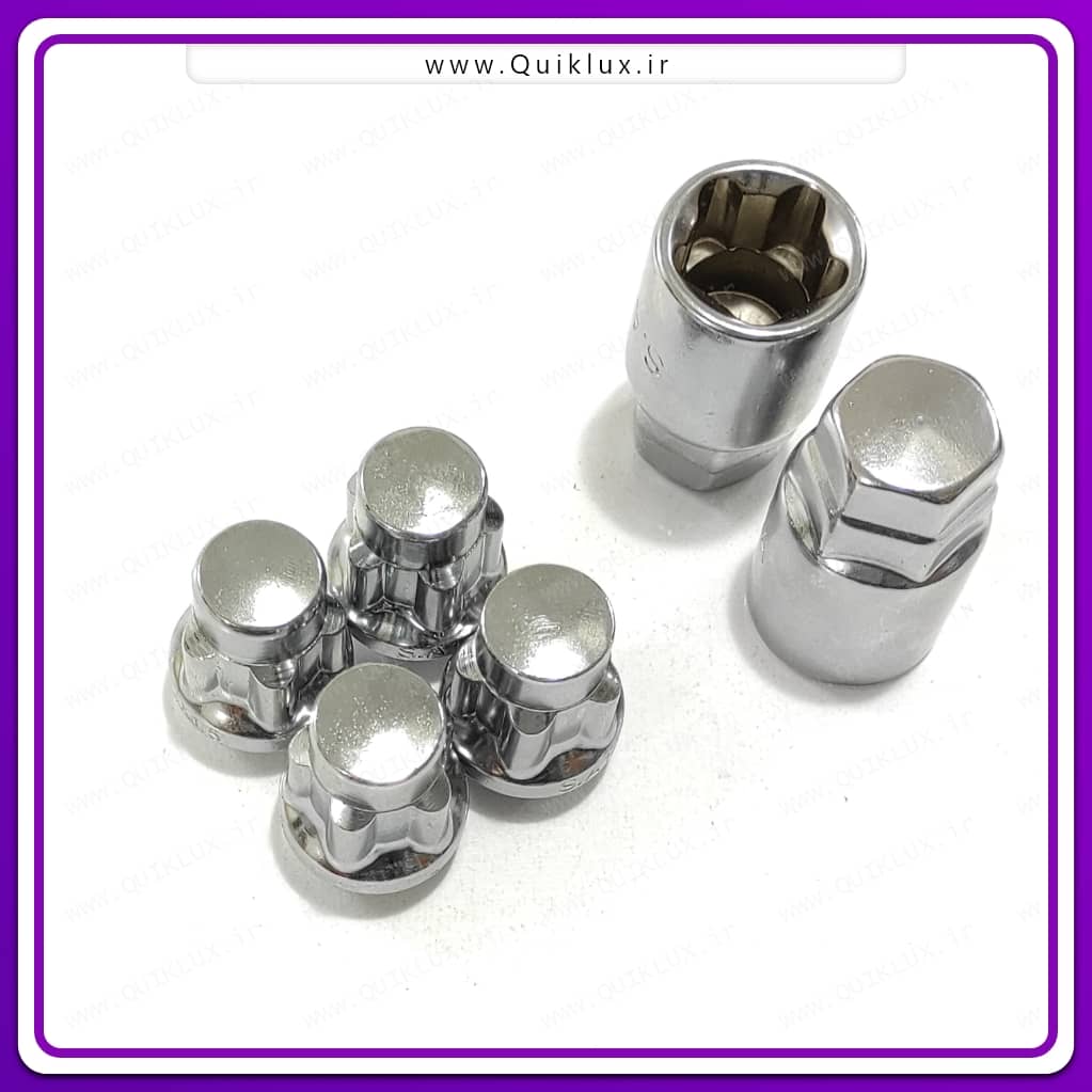 مهره قفل رینگ wheel lock (خارجی) مناسب ساینا کوییک – کوییک شاپ