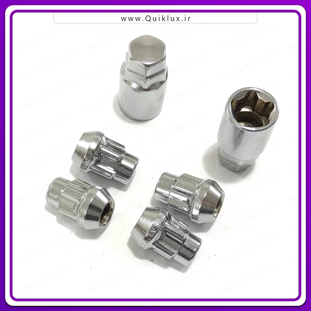 مهره قفل رینگ wheel lock (خارجی) مناسب ساینا کوییک – کوییک شاپ